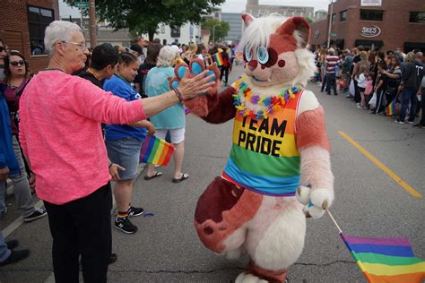 A Million Moments Of Pride Families And Rainbows Fill Route For