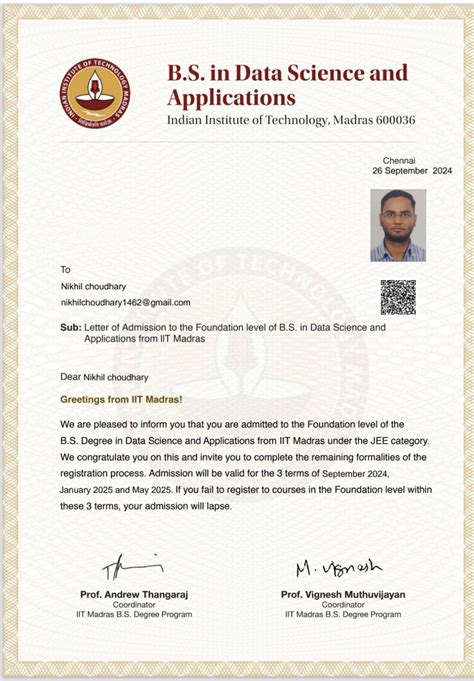 Nikhil Choudhary On Linkedin Datascience Iitmadras Learningjourney Newbeginnings