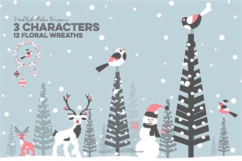 圣诞元素工具包 Christmas Elements Toolkit Vol 2 云瑞设计