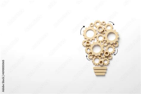 Business Process And Workflow Automation With Flowchart Wooden Cog Flowing Process Management