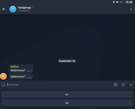 Telegram Custom Keyboard General Node Red Forum