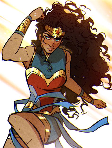 Dc Comics Wonder Woman Diana Prince Redesign By Dommnics On