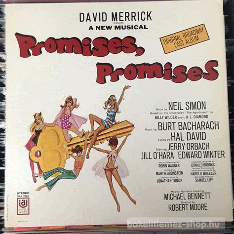 David Merrick Promises Promises Us Bakelit Lemez Shop