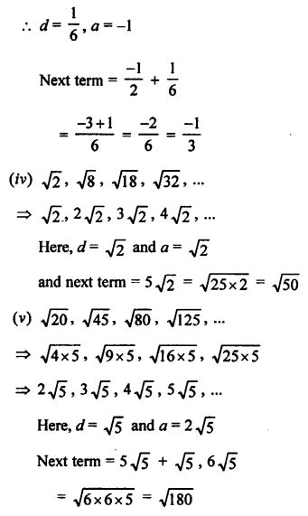 Rs Aggarwal Class 10 Solutions Chapter 11 Arithmetic Progressions Ex 11a Ncert Mcq