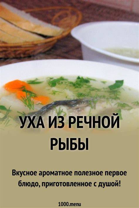 Уха из речной рыбы рецепт с фото пошагово и видео - 1000.menu