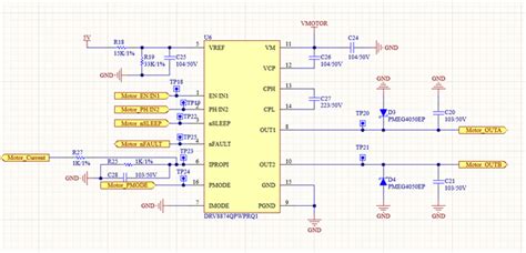 Drv8874 Q1 The Current Output Pin Ipropi Conversions To The Motor