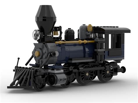 Lego Moc Western Steam Engine By Cascadia Bricks Rebrickable Build