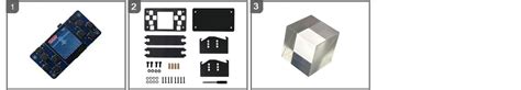 Raspberry Pi LCD 3D Display Transparent Screen Refractive Prism Game