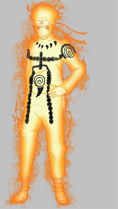 Naruto Kyuubi Chakra By Ds Seraphim On Deviantart
