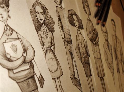 Twin Peaks Tribute Character Design Behance