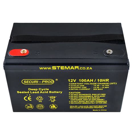 Securi Prod 200ah 12v Lithium Battery Lifepo4 Stemar Security Systems