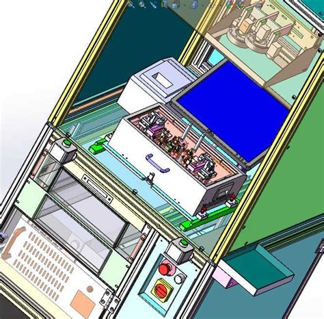 【艳丽】试验机 汽车音响检测设备3d模型下载三维模型solidworks模型 制造云 产品模型