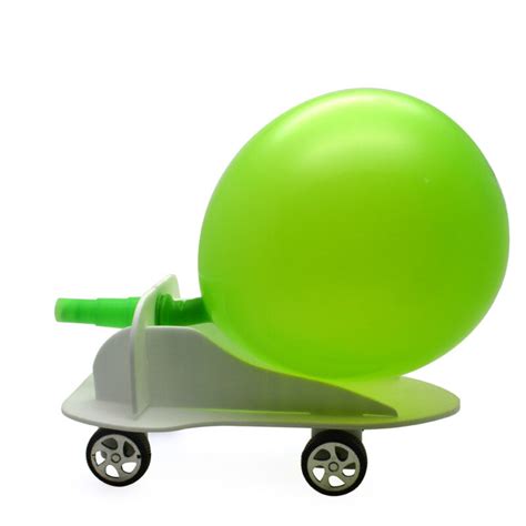 학생 Diy 필러 풍선 자동차 과학 실험 장비 어린이 공예 장난감 반동 운동 특성을 이해 학습 및 교육