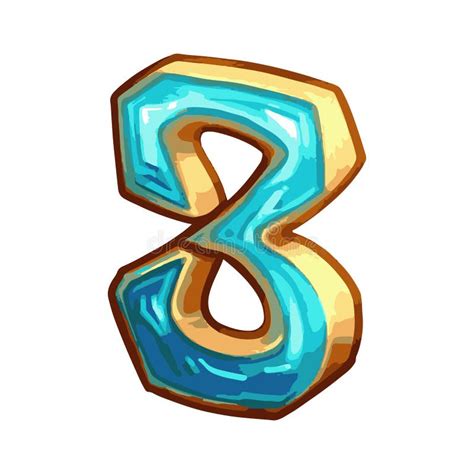 Game Artefact Icon Isolated On White Background Stock Vector