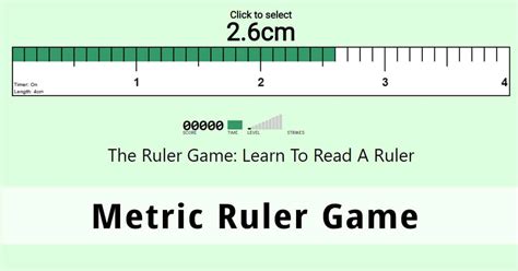 New Metric Ruler Game Learn To Read A Metric Ruler