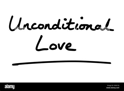 Unconditional Love Concept Cut Out Stock Images Pictures Alamy