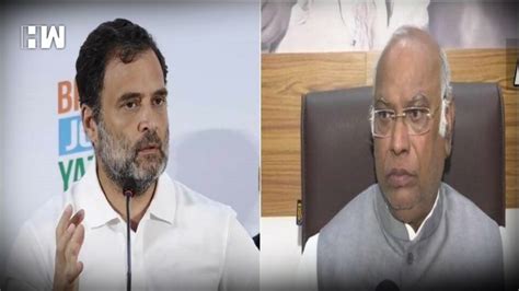 राहुल गांधी को निशाना बनाने की कोशिश की जा रही है मल्लिकार्जुन खड़गे