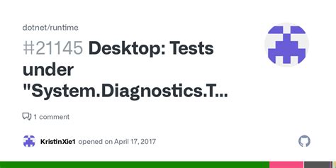 Desktop Tests Under Systemdiagnosticstestsprocesstests Failed