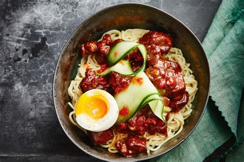Marions Red Braised Lamb With Egg Noodles Recipe Au