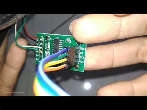 Interfacing Esp Hx Module Load Cell Gauge Weight Sensor Kg
