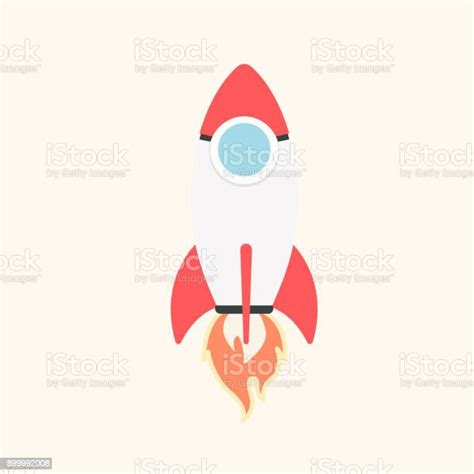 만화 로켓 우주선 절연 벡터 일러스트 레이 션 간단한 복고풍 우주선 아이콘 강철에 대한 스톡 벡터 아트 및 기타 이미지 강철 과학 금속 Istock