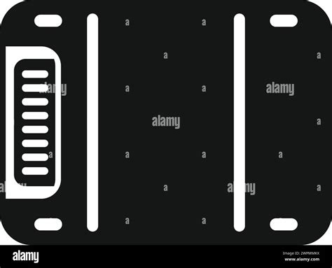 Gigabyte Data Icon Simple Vector Big Disk Device Cloud Usb Shutter Solid Stock Vector Image