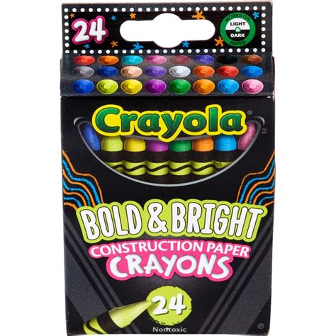 Crayola Construction Paper Crayons Art Paper Cardboard 1 Pack