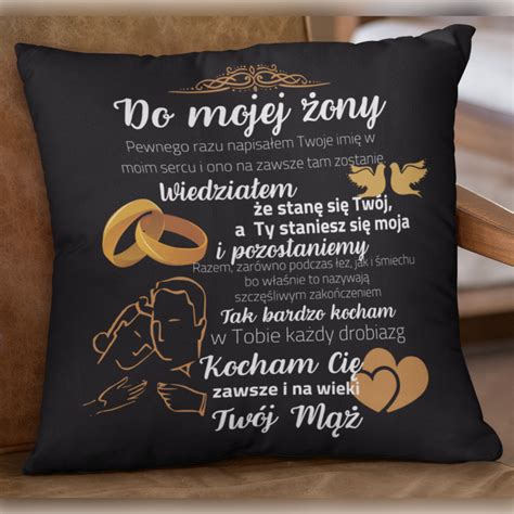 Poduszka Do Mojej żony Twój Mąż