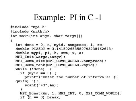 CSE 160 Lecture 16 MPI Concepts Topology And Synchronization Ppt