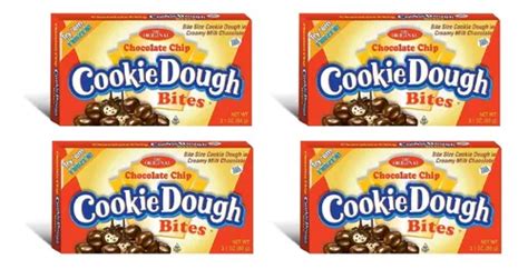 Chocolates Bites Masa Galleta Chispas Chocolate 4x31oz Cuotas Sin