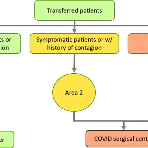 Algorithm For Reception And Referral Of Transferred Patients