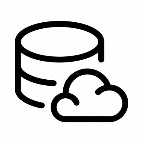 Cloud Database Data Storage Management Technology Information Icon Download On Iconfinder