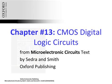 PPT Chapter CMOS Digital Logic Circuits PowerPoint Presentation ID
