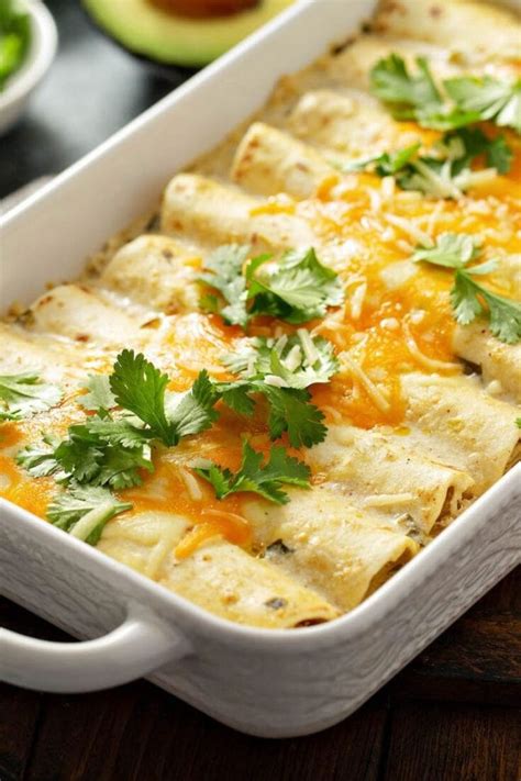 Sour Cream Chicken Enchiladas Recipe