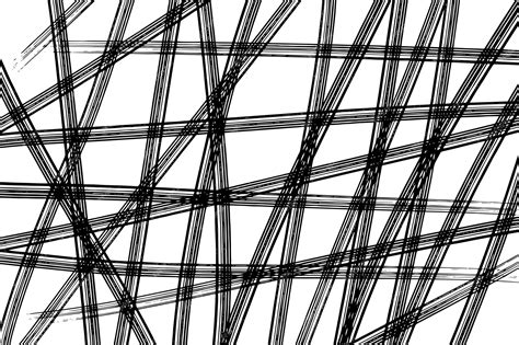 Premium Vector Scribble Lines Hand Drawn Seamless Pattern
