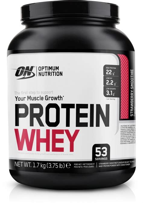 Optimum Nutrition White Protein Whey - 1700g