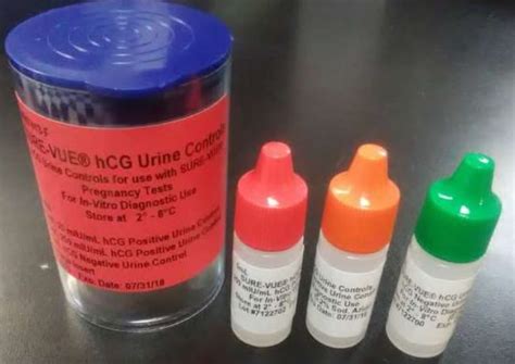 Fisher Healthcare Sure Vue Urine Test Kit Control 3 X 5 Ml Buy Online