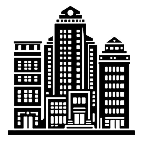 Premium Vector Building Vector Illustration