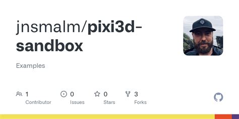 Github Jnsmalmpixi3d Sandbox Examples