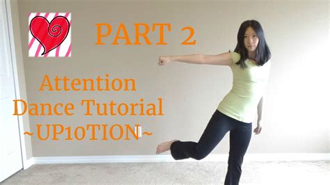 Attention Up10tion Mirrored Dance Tutorial Part 2 Youtube