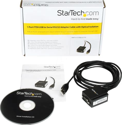 ST ICUSB2321FIS Adapter Cable FTDI USB To RS232 At Reichelt Elektronik