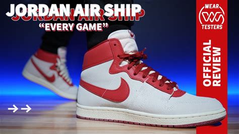 Jordan Air Ship Every Game Youtube
