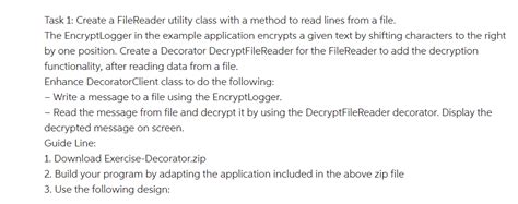 Task 1 Create A Filereader Utility Class With A