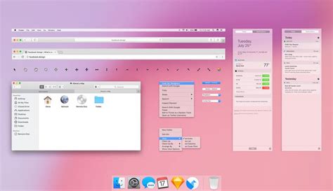 Facebook Desktop Ui Kit For Sketch Ux Ui Land Ui Kit Facebook