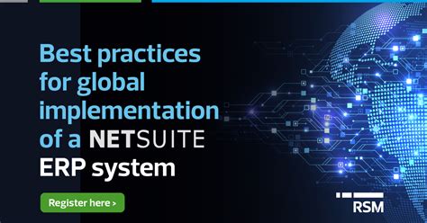 Best Practices For Global Implementation Of A NetSuite ERP System