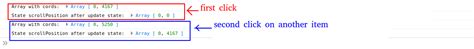 Javascript How Save Scroll Position And Add To State In Reactjs