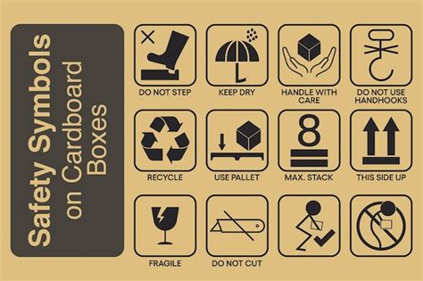 Premium Vector Set Of Multiple Safety Signs And Symbols Used On