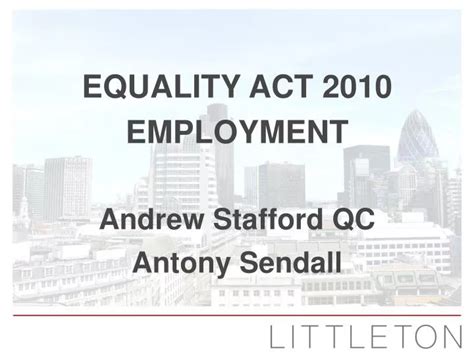 Ppt Equality Act 2010 Employment Powerpoint Presentation Free