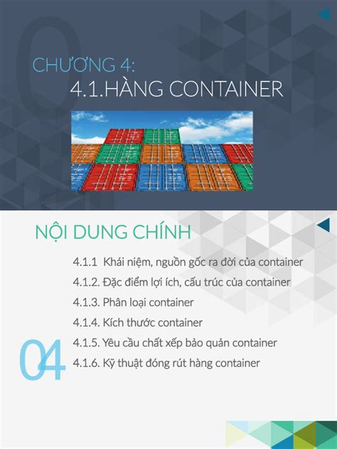 Chương 8 Hàng Container 1 Pdf