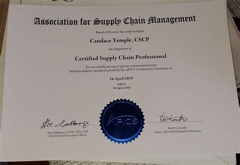 Candace Temple Cscp On Linkedin So Excited My Designation Arrive In